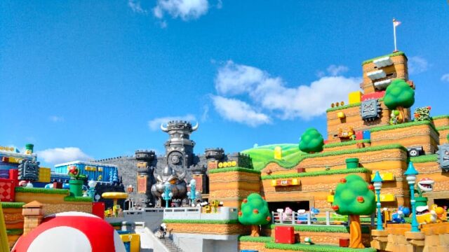 【子連れUSJ】マリオは幼児でも楽しめる？体験談からオススメの遊び方を紹介 | 楽ちんブログ